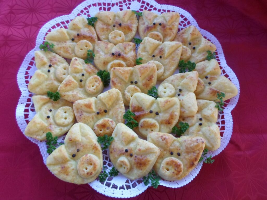 Túrós szilveszteri malackák 🐷🍀 – Közösségi Receptek