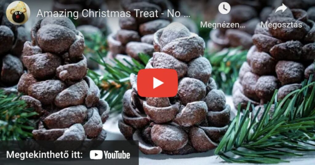 Toboz süti, a karácsonyi kedvencünk, az ünnepi asztal dísze is lehetne ...